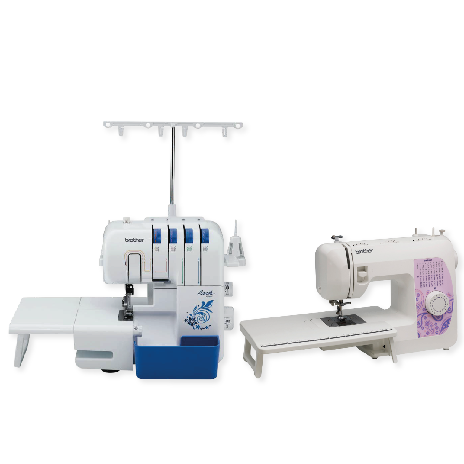 Combo Brother Nº4 : Overlock 3534 DT + BM 3850